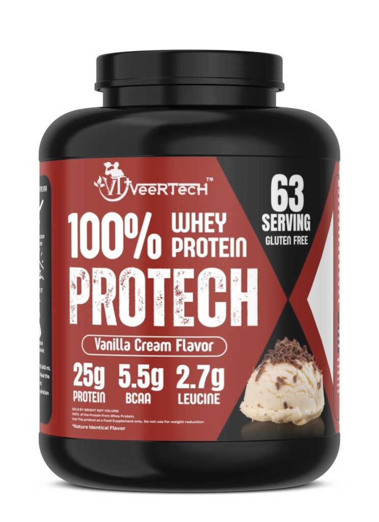 100% WHEY PROTEIN PROTECH 2KG / PURE INDIA - The VeerTech